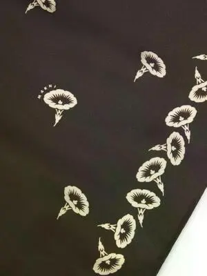 Marni Silk Foulard With Floral Print