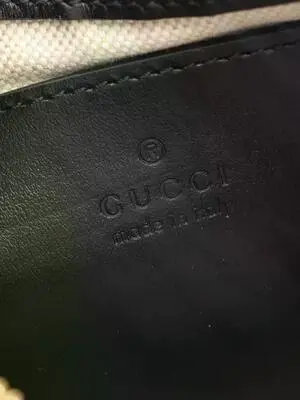 Gucci Mini Gg Marmont Matelassé Calfskin Satchel - Black