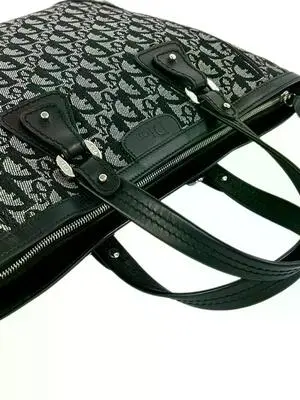 Dior Diorissimo Trotter Canvas Zip Tote Bag
