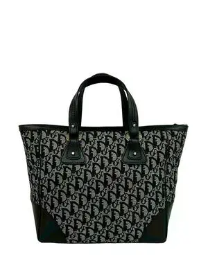 Dior Diorissimo Trotter Canvas Zip Tote Bag
