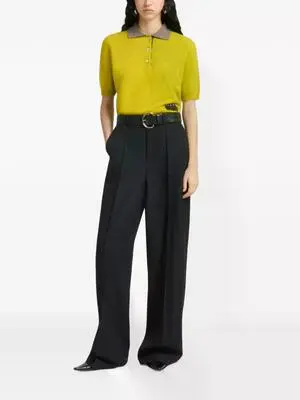 Marni Wool Wide-leg Trousers