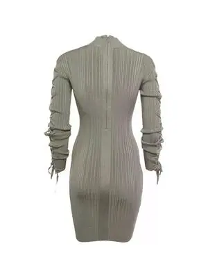 Herve Leger Rib-knit Mini Dress