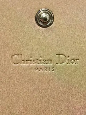 Dior 2005 Trotter Bow-detail Wallet