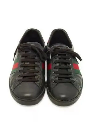 Gucci Ace Web Stripe Sneakers