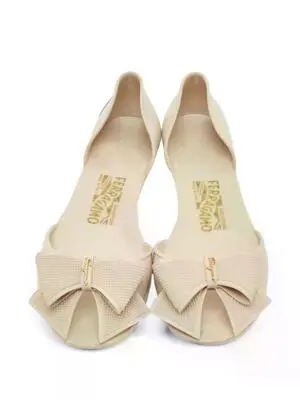 FERRAGAMO D'orsay Ballet Flats