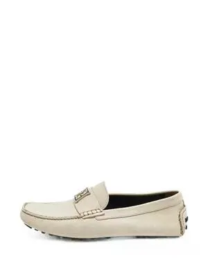 Fendi Ff Logo Plaque Loafers