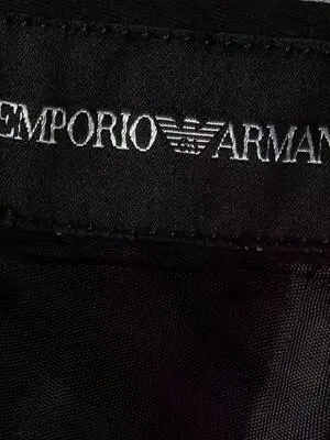 Emporio Armani Tailored Wool-blend Trousers