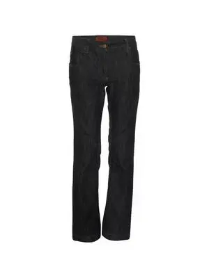Missoni Chevron-stitch Flared Jeans - Blue