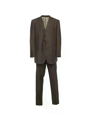 Ermenegildo Zegna Single-breasted Suit - Brown
