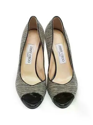 JIMMY CHOO Luna Peep-toe Pumps
