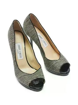 JIMMY CHOO Luna Peep-toe Pumps