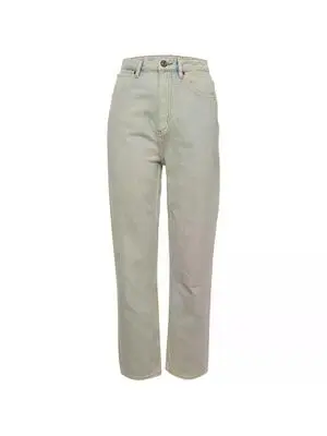 Sandro Straight-leg Jeans With Snow-wash Finish - Grey