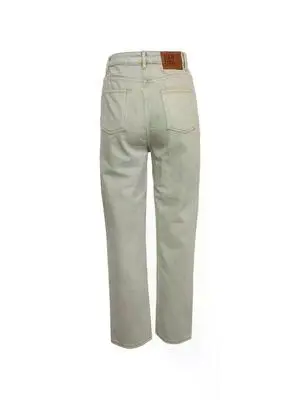 Sandro Straight-leg Jeans With Snow-wash Finish
