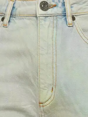 Sandro Straight-leg Jeans With Snow-wash Finish
