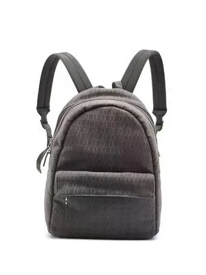 CHRISTIAN LOUBOUTIN Zip N Flap Monogram Jacquard Backpack