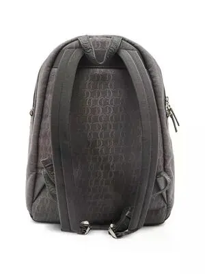 CHRISTIAN LOUBOUTIN Zip N Flap Monogram Jacquard Backpack