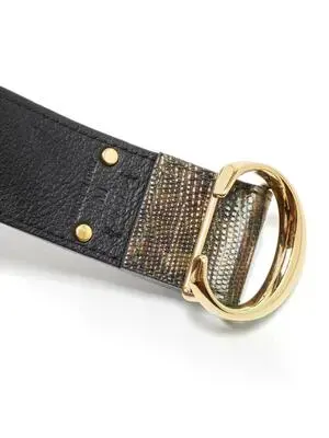 Chloé C Buckle Leather Belt
