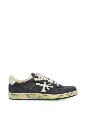 Premiata Logo Patch Sneakers - Blue
