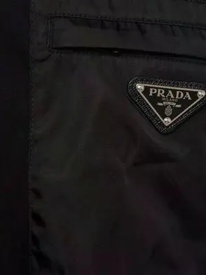 Prada Re-nylon Patch Pocket Polo Shirt