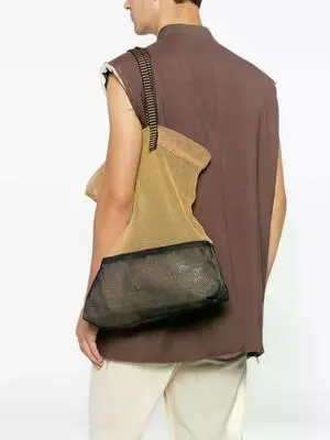 ÉPICE Mesh-knit Shoulder Bag