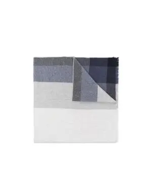 Brunello Cucinelli Striped Scarf - White