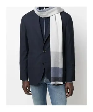 Brunello Cucinelli Striped Scarf