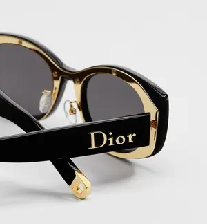 Dior Full Rim Oval Sunglasses