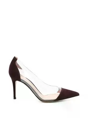 GIANVITO ROSSI Plexi Pumps - White