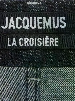 Jacquemus Straight-cut Denim Shorts