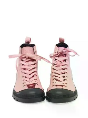 Loewe Canvas Ankle Boots