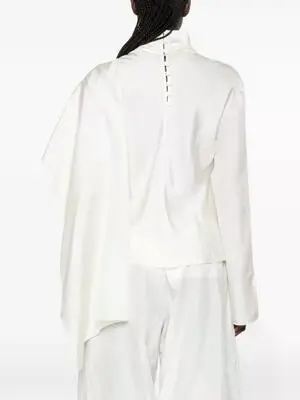 RÓHE Long-sleeve Layered Blouse - White