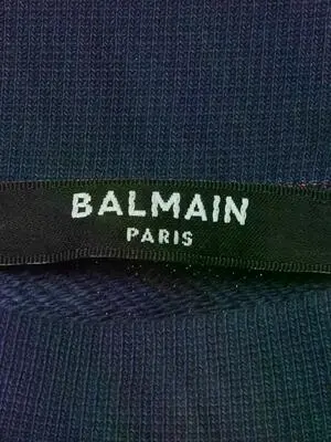 Balmain Logo Print Sweatshirt