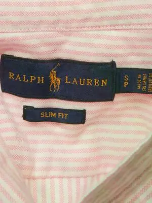 Ralph Lauren Striped Slim-fit Shirt - Pink