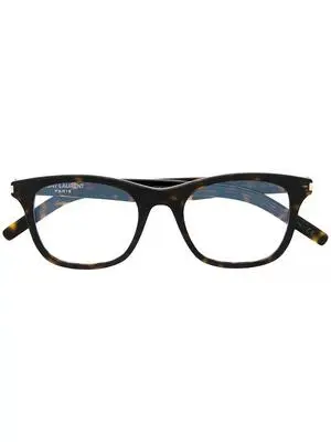Saint Laurent Sl 286 Slim Square-frame Glasses