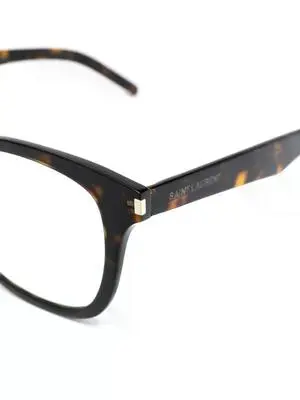 Saint Laurent Sl 286 Slim Square-frame Glasses