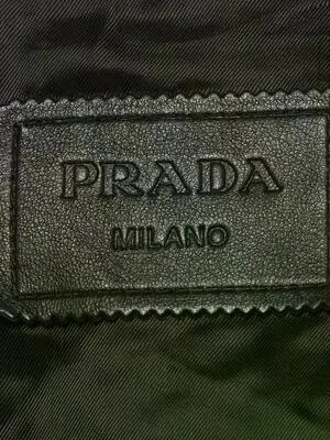 Prada Belted Biker Jacket