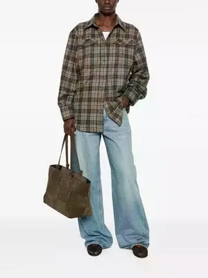 RÓHE Checked Overshirt