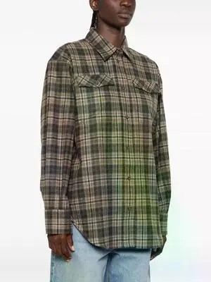 RÓHE Checked Overshirt