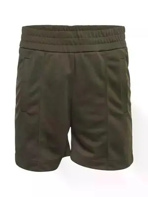 Palm Angels Logo Print Shorts - Brown
