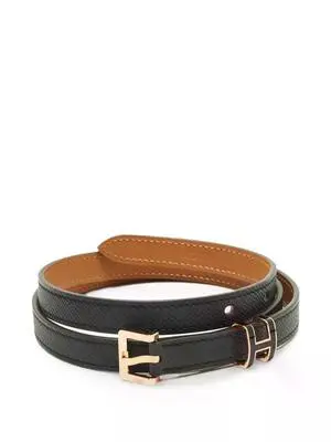 Hermès Pop H Buckle Belt - Black