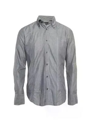 Emporio Armani Striped Button-front Shirt