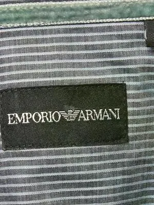 Emporio Armani Striped Button-front Shirt