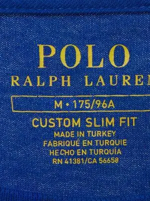 Polo Ralph Lauren Embroidered-logo T-shirt - Blue