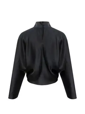 OCCLEUS Tonya Long-sleeve Blouse