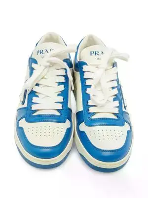 Prada Downtown Leather Sneakers
