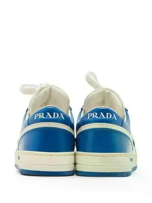 Prada Downtown Leather Sneakers