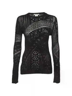 Roberto Cavalli Knit Top - Black