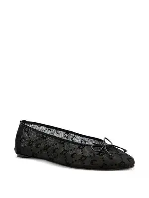 MARINE SERRE Moonogram Mesh Ballet Flats
