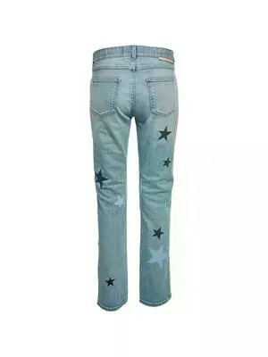 Stella McCartney Slim-fit Star Print Jeans