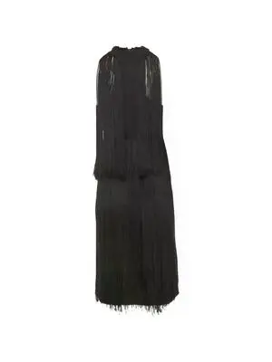 Stella McCartney Fringed Crepe Dress
